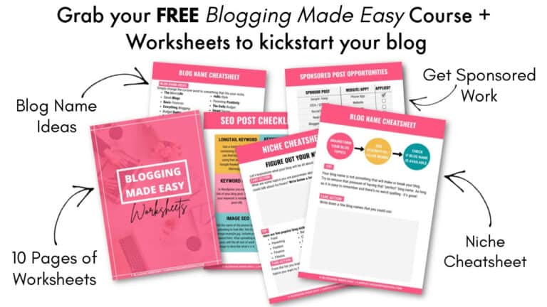Free Course Blogging Made Easy Cappuccino And Fashion